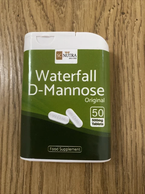 WATERFALL D-MANNOSE 500MG Tablets | UTI & Cystitis Support | Highest ...