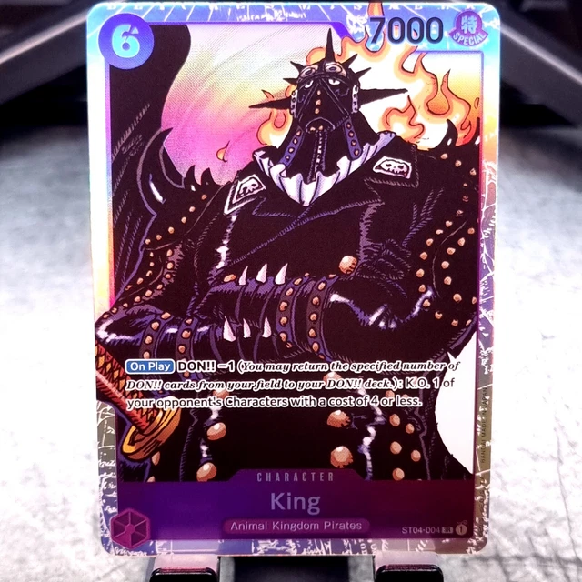 KING ST04-004 SR - One Piece Card Game £6.85 - PicClick UK
