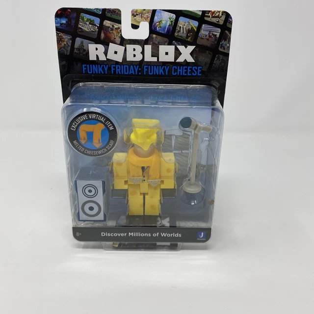 ROBLOX FUNKY FRIDAY Cheese Figure Video Game Code Figure NEW £29.64 ...