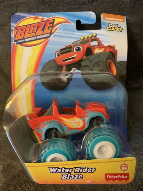 NICKELODEON BLAZE & The Monster Machines WATER RIDER BLAZE Diecast FREE ...