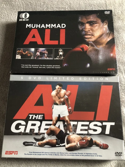 MUHAMMAD ALI BOXING DVD Bundle The Greatest & Limited Edition Brand New ...