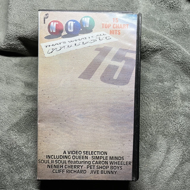 NOW THATS WHAT I Call Music 15 Vhs Video Vgc £11.99 - PicClick UK