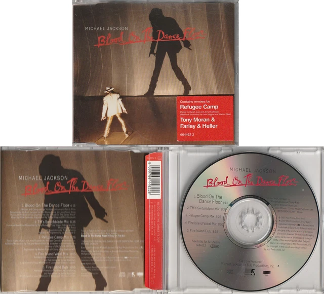 MICHAEL JACKSON BLOOD ON THE DANCE FLOOR BOTDF 6644622 Maxi CD Single ...