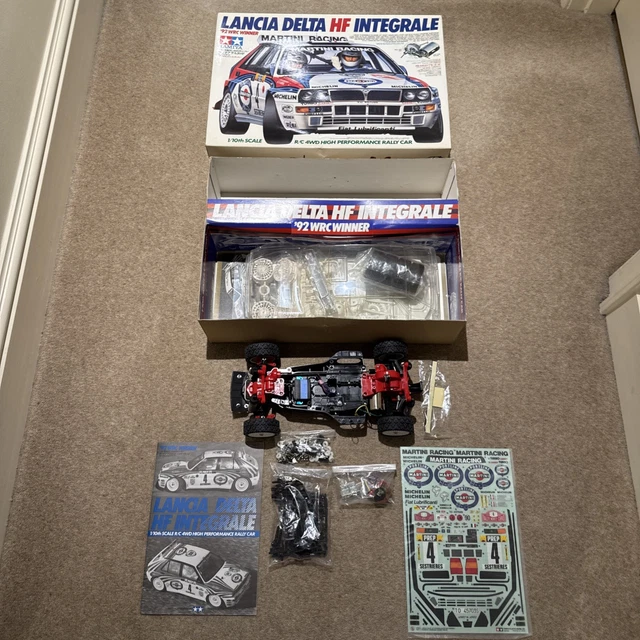 NEW VINTAGE TAMIYA Ta01 Ta-01 Lancia Delta Hf Kit 1/10 Rc 58117 Rare £ ...