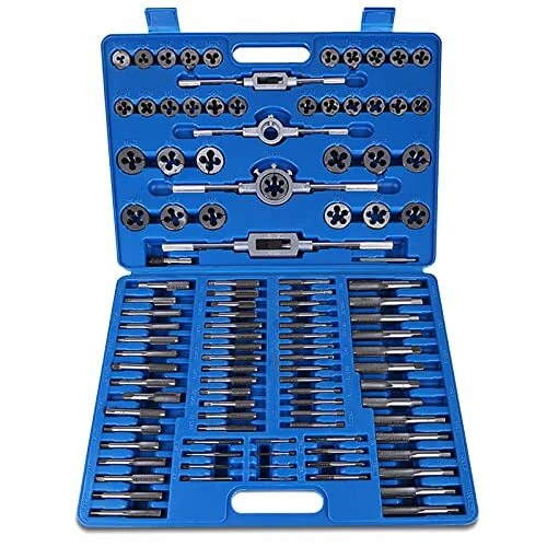 TARAUDS ET FILIÈRE Coffret Filiere Taraud 110 Pièces Matrices Jeu de Tarauds ... EUR 212,45 ...
