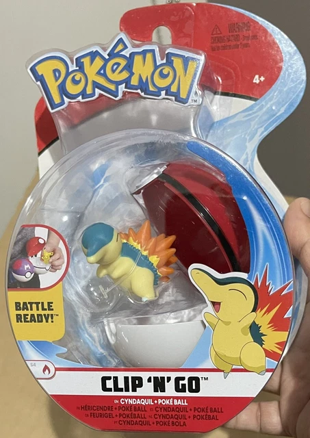 POKEMON CLIP N’ Go Cyndaquil Battle ready EUR 30,00 - PicClick IT