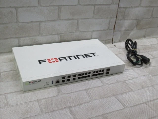 FORTINET FORTIGATE FG-100E GIGABIT SECURITY APPLIANCE FIREWALL License ...