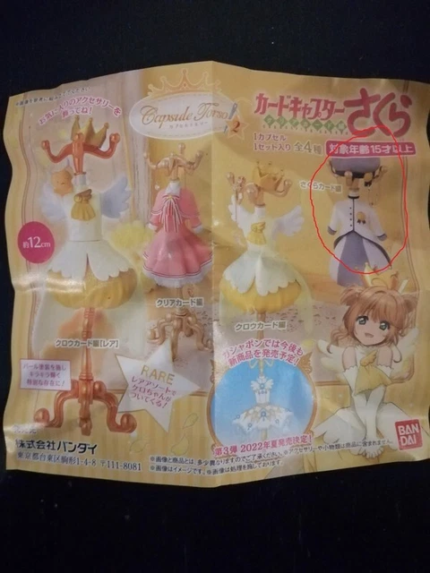 LOT DE 3 card captor sakura capsule torso série 2 EUR 40,00 - PicClick FR