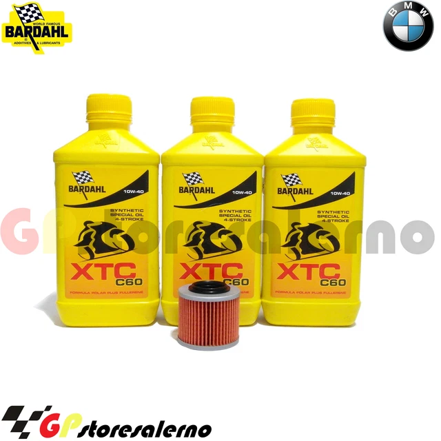 KIT OLIO + Filtro Olio Bardahl Xtc C60 10W40 Bmw 650 G Gs 2012 EUR 52 ...