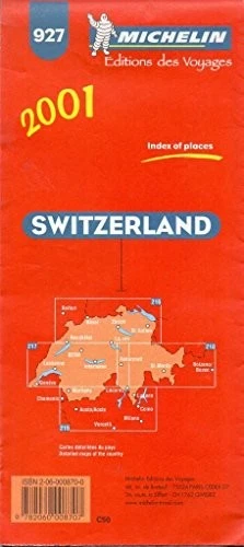 CARTE ROUTIERE : Suisse, 927, 1/400000, Carte Michelin EUR 15,81 - PicClick FR