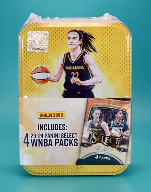 2023-24 PANINI SELECT WNBA Exclusive Caitlin Clark Yellow Tin💥 $65.43 ...