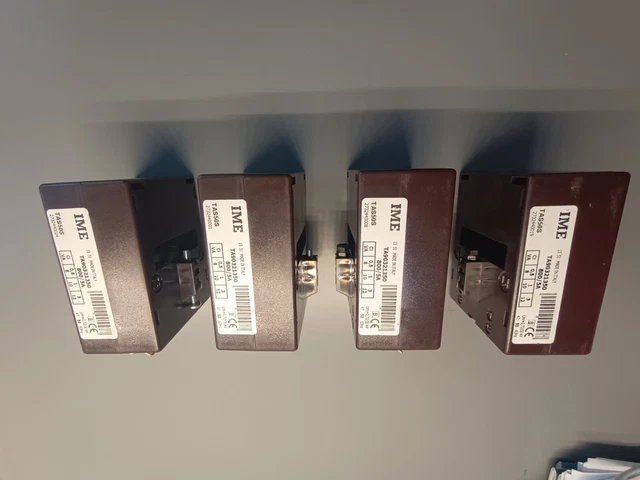 4 X IME Current Transformers 800A / 5A TA90321350 TAS50S £72.95 - PicClick UK