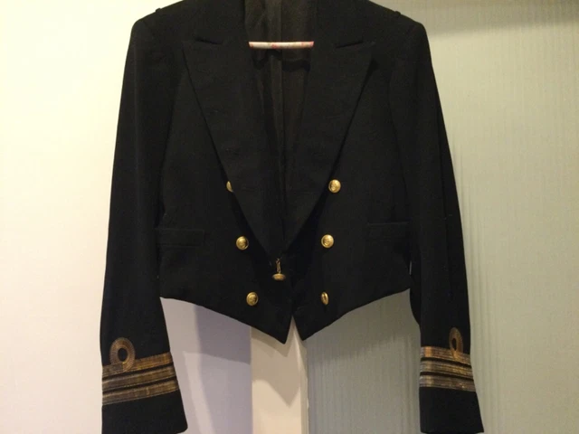 WW2 BRITISH ROYAL Navy Officers Mess Jacket G.C. £20.00 - PicClick UK