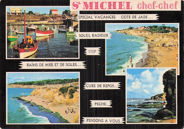 44 SAINT MICHEL Chef Chef Le Port Et Les Plages EUR 5,90 - PicClick FR