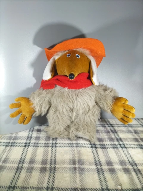 THE WOMBLES ORINOCO Womble ~ 14" Plush Soft Toy ~ Vintage 1990 Rainbow ...