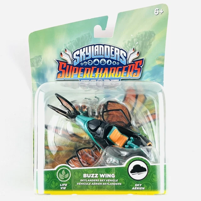 SKYLANDERS SUPERCHARGERS BUZZ WING Sky Vehicle Video Game Figure $38.66 ...