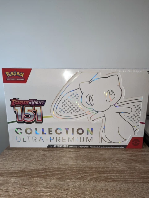 COFFRET ULTIMATE COLLECTION Ultra-Premium Pokémon 151 EV3.5 Mew (Neuf ...