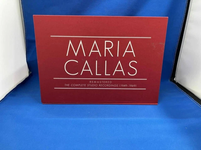 MARIA CALLAS REMASTERED Complete Studio Recordings 1949-1969 CD Japan ...