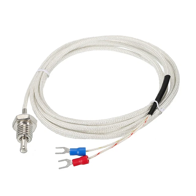 TEMPERATURE SENSOR M10 Thermocouple E Type 6.6ft 0 to 400°C(32 to 752°F ...