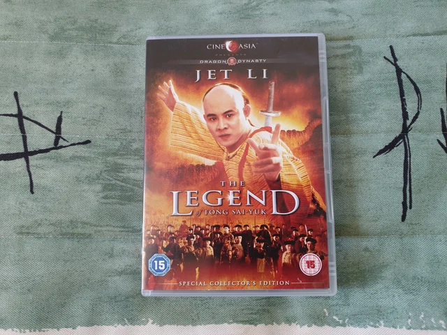 THE LEGEND OF Fong Sai Yuk DVD 1993 Jet Li Special Collectors Edition £ ...