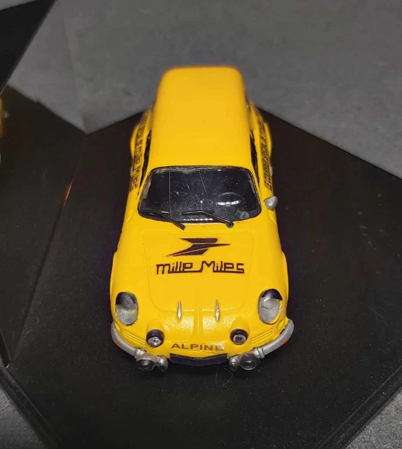 ALPINE RENAULT A110 "La Poste des Mille Miles" 1/43e sur base Universal ...