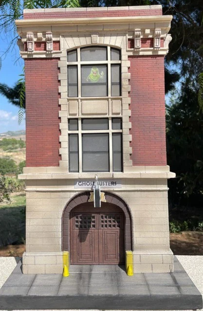 GHOSTBUSTERS FIREHOUSE 1:24 Scale Ghostbusters Barracks Diorama £134.41 - PicClick UK