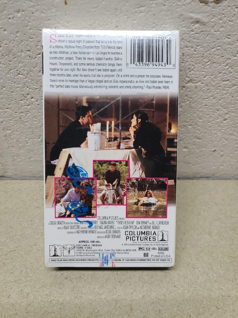 FOOLS RUSH IN - Matthew Perry - VHS Movie - Factory Sealed £36.78 ...