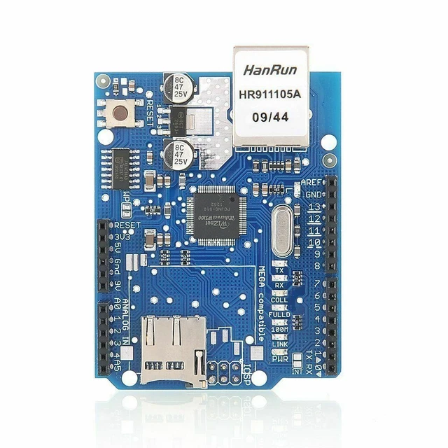 ETHERNET W5100 SHIELD For Arduino Main Board UNO R3 ATMega 328 1280 MEGA2560 $20.18 - PicClick CA