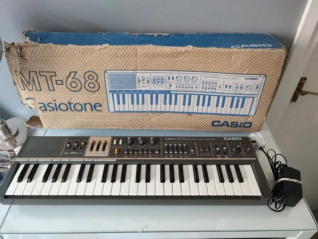 CASIO CASIOTONE MT-68 Electric Keyboard 49 Keys 1983 Japan Vintage Synthesizer £119.99 - PicClick UK