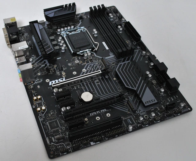 MSI Z370 PC PRO 1151 Z370 ATX Motherboard With IO Shield £89.95 ...
