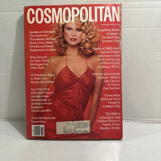 COSMOPOLITAN MAGAZINE 1979 Nov Ali MacGraw, Clarissa Watson, Beauty ...