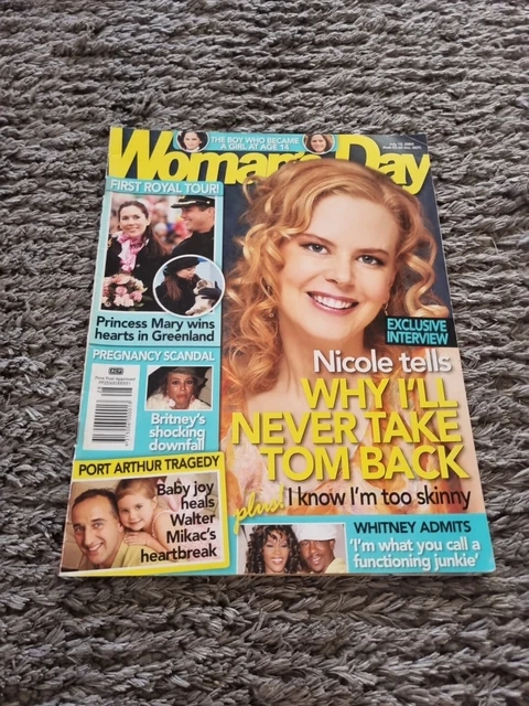 WOMAN'S DAY MAGAZINE July 2004-Princess Mary-Nicole Kidman $20.00 ...