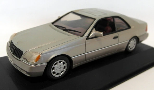 MINICHAMPS 1/43 SCALE diecast 32602 Mercedes Benz 600 SEC Rauchsilver ...