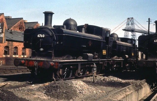 COLOUR RAIL SLIDE, BRW1642, GWR 6700 Class, 6760, Newport Pill £1.25 ...