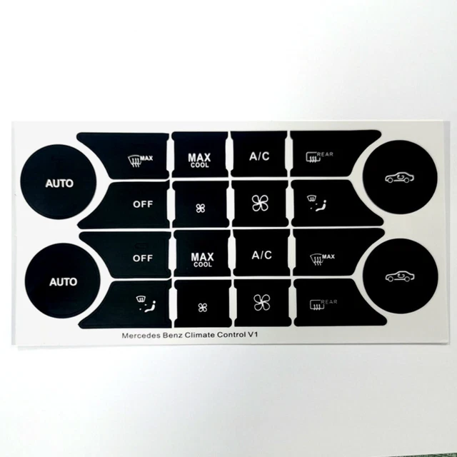 PVC CONTROL BUTTON Repair Sticker $16.98 - PicClick AU