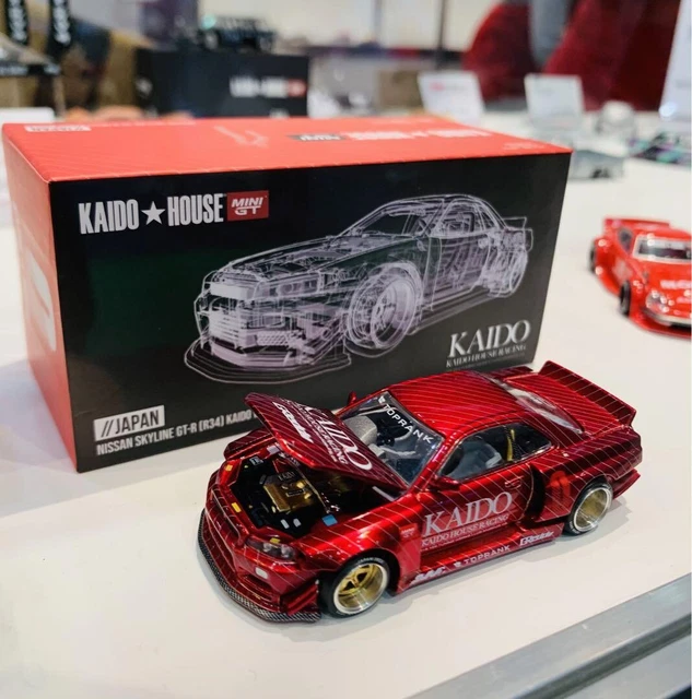 KAIDO HOUSE X Mini GT Skyline GT-R R34 Kaido MDX 2023 Exklusiv KHMG058 ...