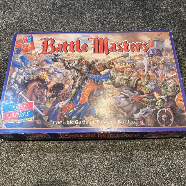 VINTAGE BATTLE MASTERS Board Game 100% Complete MB Games Workshop £149. ...
