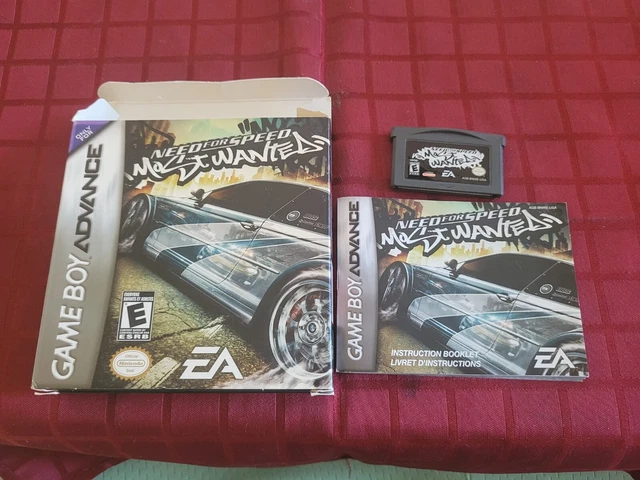 NEED FOR SPEED: Most Wanted (Nintendo Game Boy Advance, 2005) Complete ...
