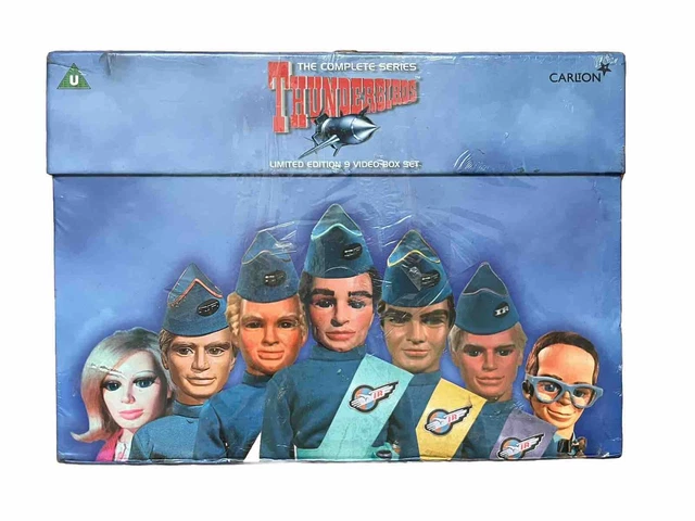 THUNDERBIRDS LIMITED EDITION 9 Video Box Set, Incl "Brains Behind Thunderbirds" £79.99 - PicClick UK
