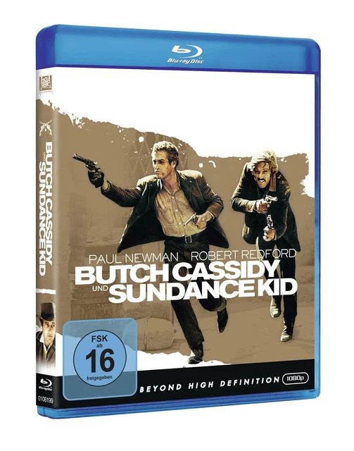 BUTCH CASSIDY UND Sundance Kid (Blu-ray) Robert Redford Paul Newman (UK ...