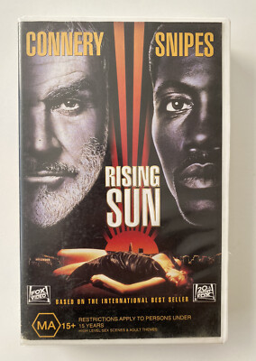 RISING SUN [VHS] Fox Video Big Box Ex-Rental Tape Thriller 1993 Snipes Connery £13.43 - PicClick UK