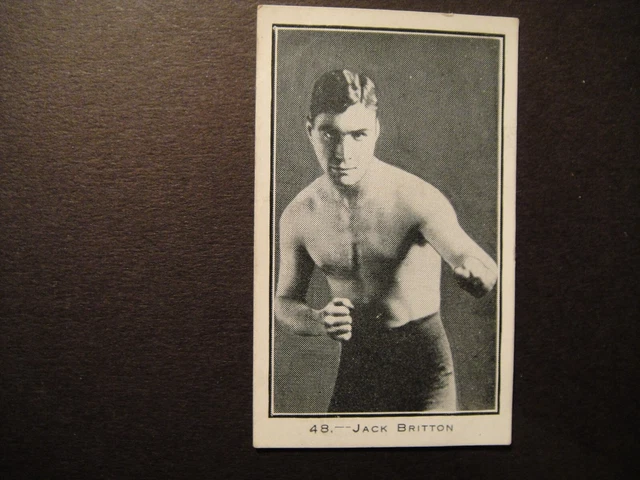 BURSTEIN ISAACS FAMOUS Prize Fighters #48 Jack Britton Usa Welterweight New York £49.99 ...