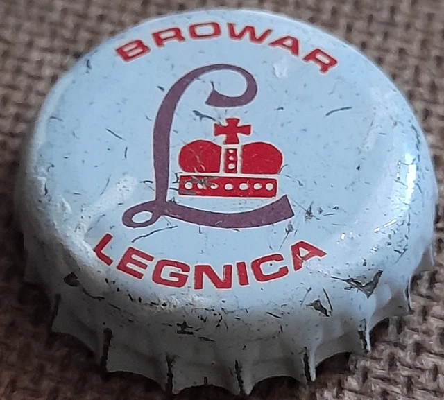 1 KRONKORKEN LEGNICA POLAND 1990's BEER bottle caps kapsel tappo chapas ...