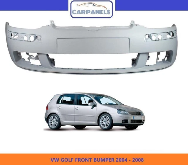 VW GOLF FRONT Bumper 2004 - 2008 Mk5 Primed Brand New 1K0807217Fgru £69 ...