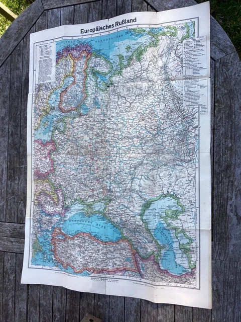 RARE ORIGINAL WW2 1941 dated german Afrika korps desert map £35.00 ...