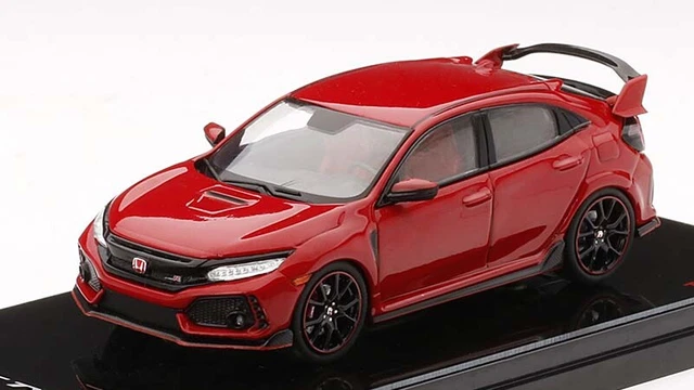 TSM MODEL TSM430268 1/43 HONDA Civic Type R 2017 Rallye Rouge LHD De ...