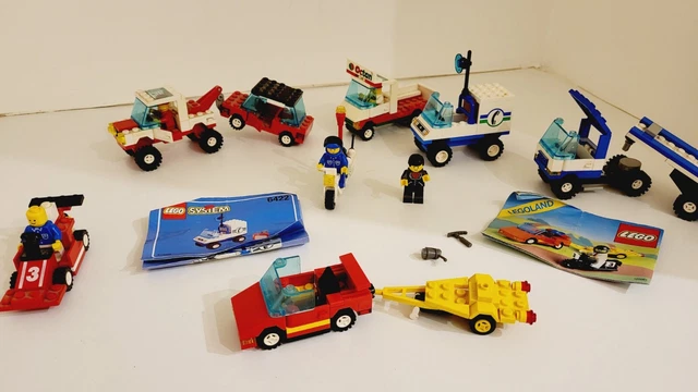 LEGO CITY BUNDLE of 80s 90s Cars, Trucks, Racing Cars. Vintage ...