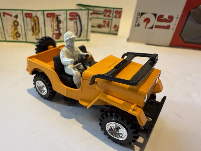 JEEP #31 EIDAI Grip Zechin Construction Diecast Replica 1/42 £16.32 ...