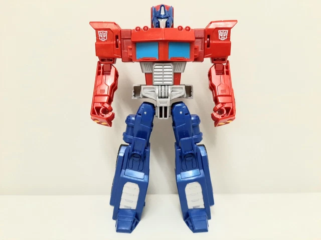 TRANSFORMERS GENERATIONS CYBER Battalion G1 Optimus Prime Voyager Scale ...