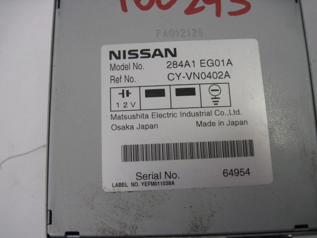 REAR VIEW CAMERA Control Module Computer M35 M45 2006 06 2007 07 836513 ...